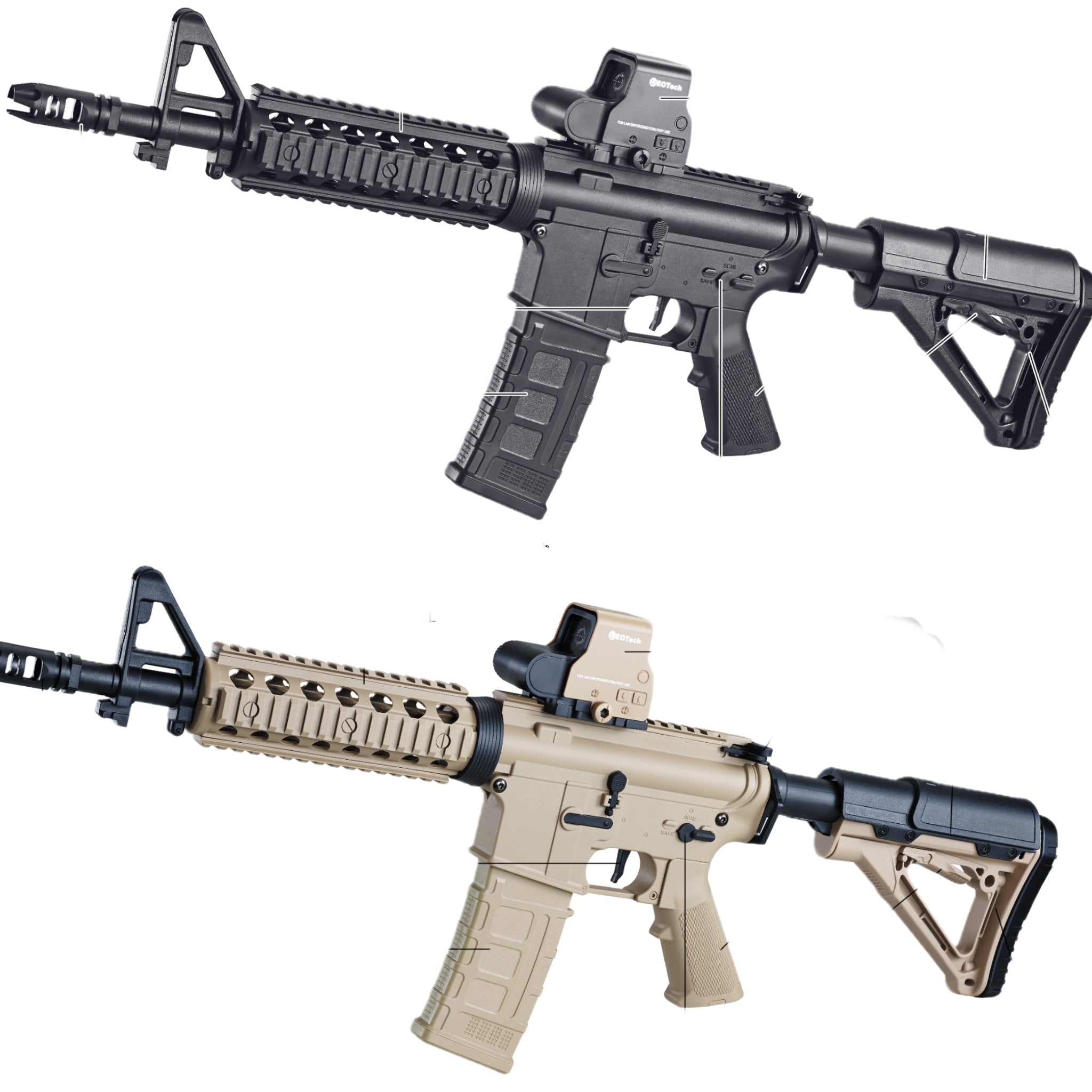 BH M4A1 Gel Blaster Realistic Electric Rifle – rnguk