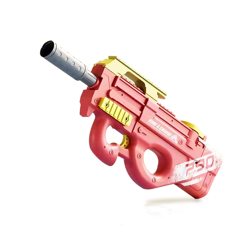 Automatic Pink Plastic P90 Water Gun – rnguk