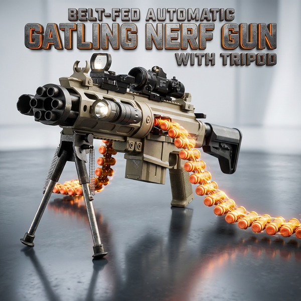 Nerf Gatling Gun Big Minigun Cannon – rnguk