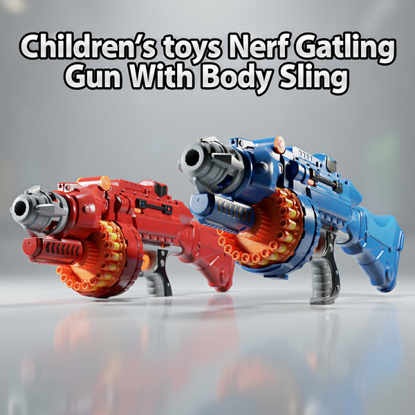 Nerf Gatling Gun Big Minigun Cannon – rnguk