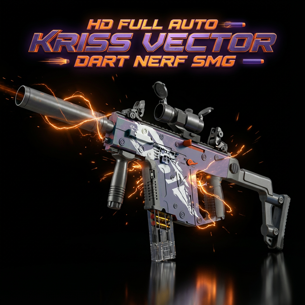 HD Full Auto Kriss Vector Dart Nerf SMG – rnguk