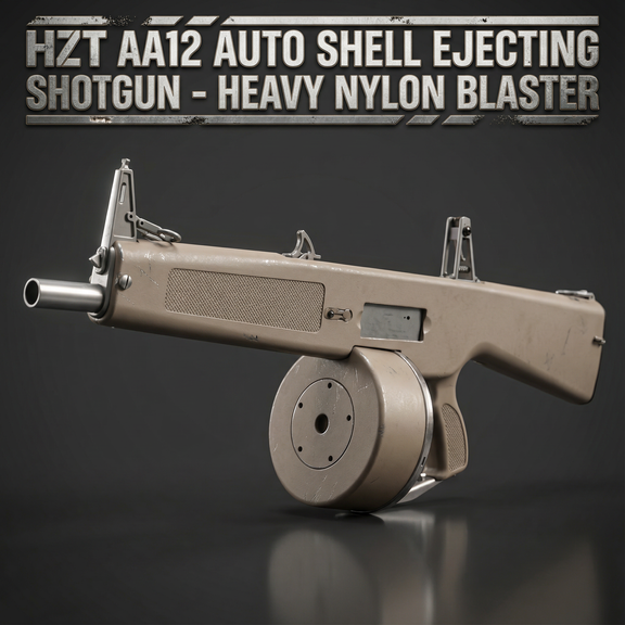 HZT AA12 Auto Shell Ejecting Shotgun - Heavy Nylon Blaster – rnguk