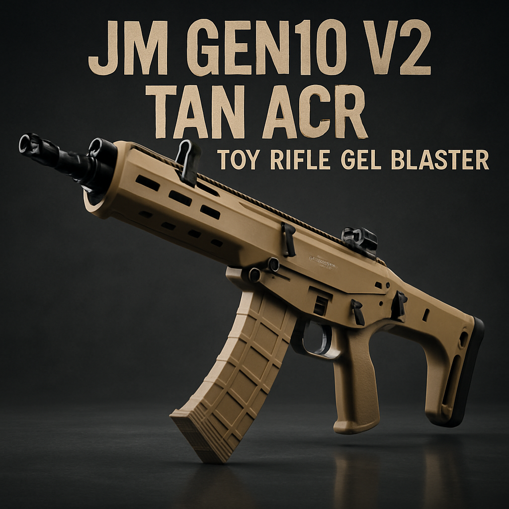 JM Gen10 V2 Tan ACR Toy Rifle Gel Blaster – rnguk