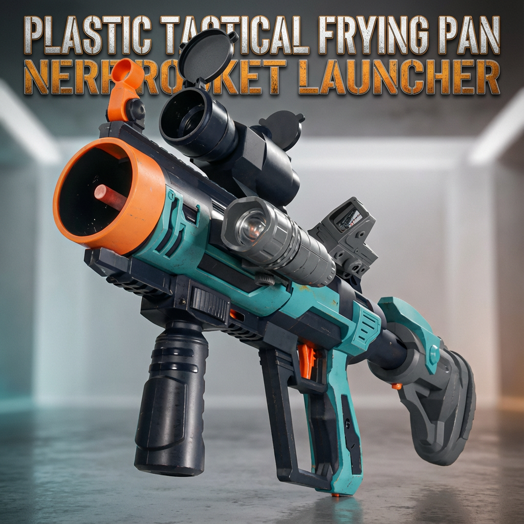 Plastic Tactical Frying Pan Nerf Rocket Launcher – rnguk