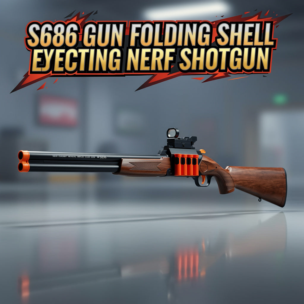 Double Barrel S686 Gun Nerf Shotgun Folding – rnguk