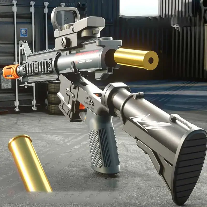 M4A1 Folding Shell Ejecting Gun Nerf Rifle – rnguk