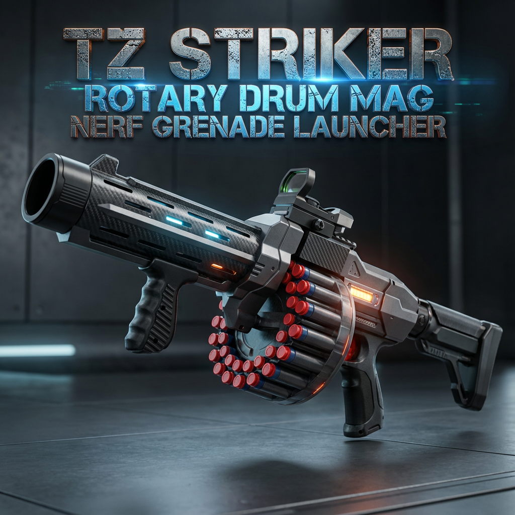 TZ Striker Rotary Drum Mag Nerf Grenade Launcher – rnguk