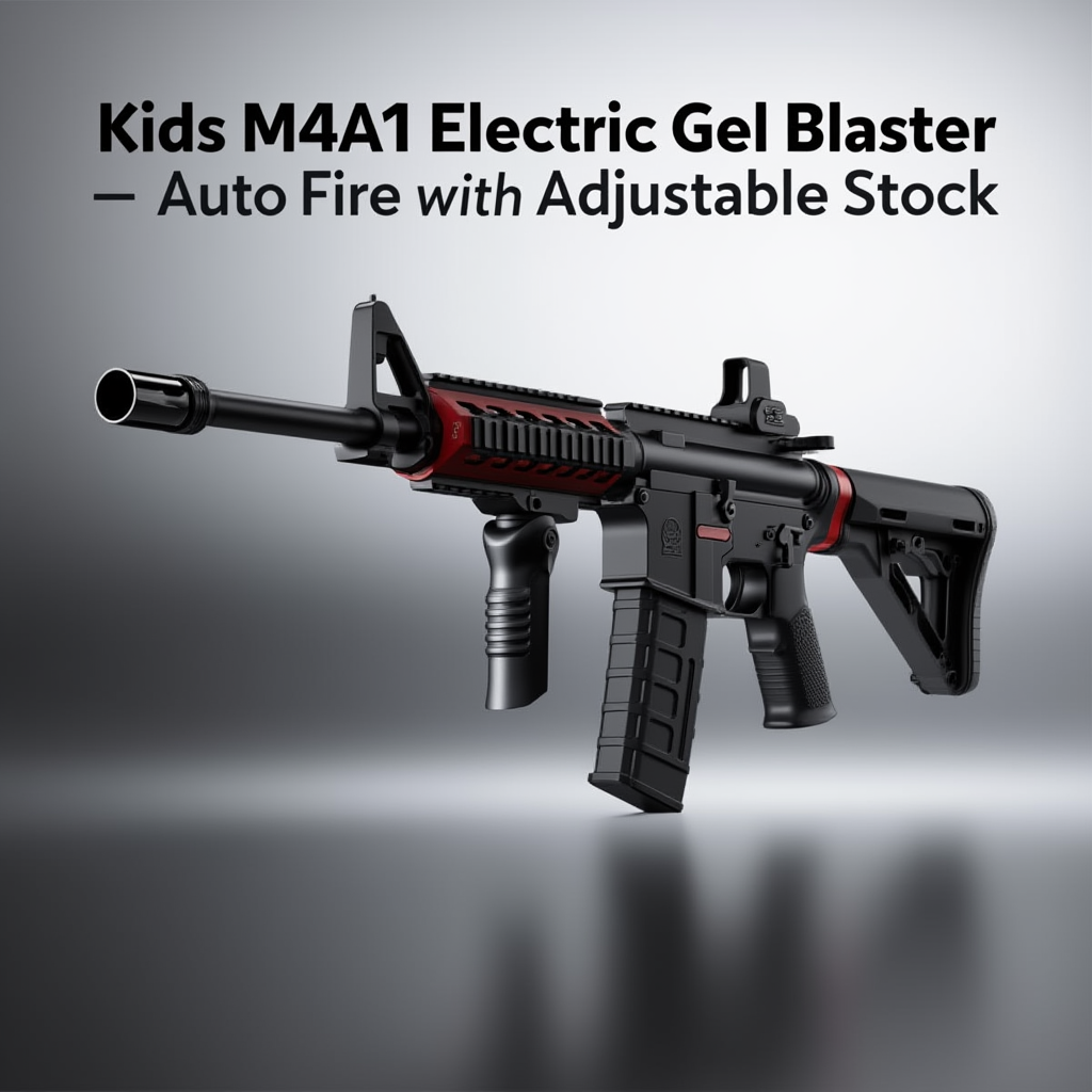 M4A1 Gel Blaster for Kids - Safe Auto Fire Toy Rifle – rnguk