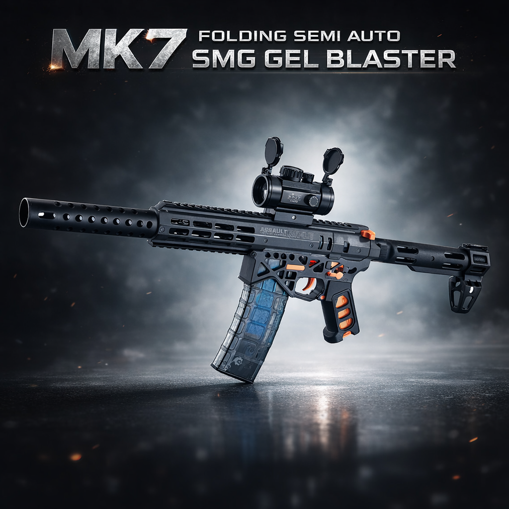 MK7 Folding Semi Auto SMG Gel Blaster – rnguk