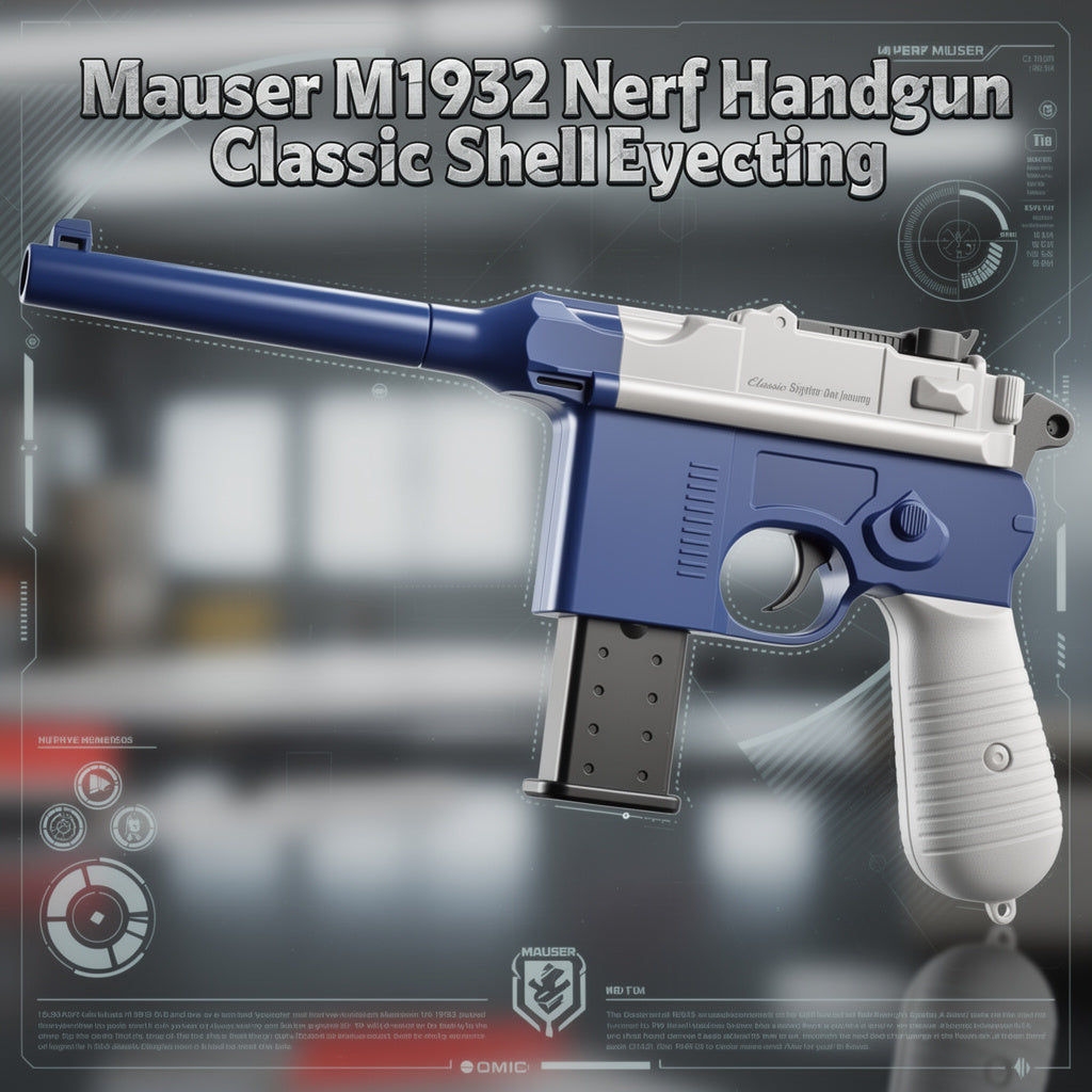 Mauser M1932 Nerf Handgun Classic Shell Ejecting – rnguk