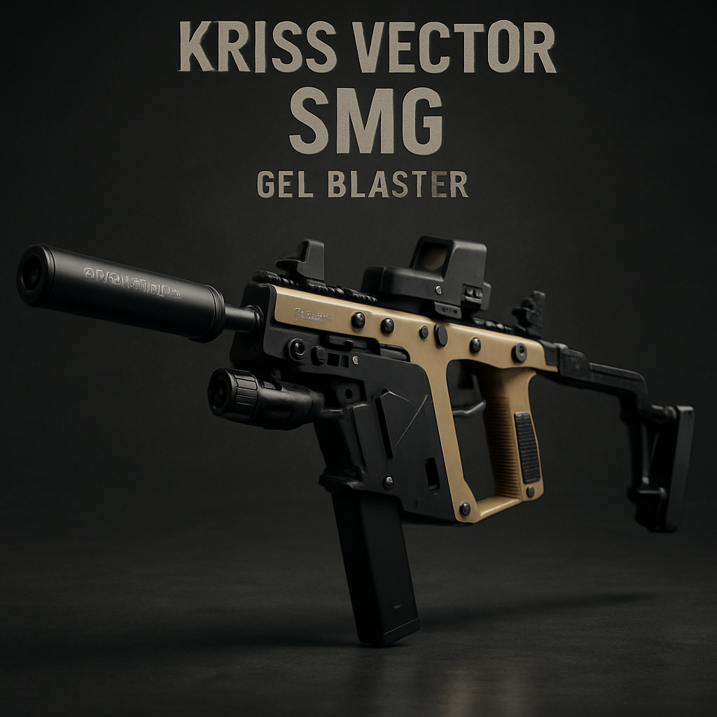 Nylon With Tracer Silencer Kriss Vector SMG Gel Blaster – rnguk