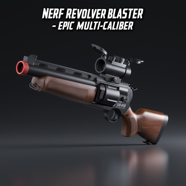 Nerf Revolver Gun Pistol Realistic Blaster – rnguk