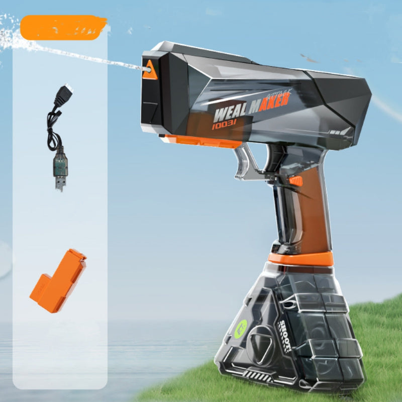 LC Cyberpunk Blowback Automatic Water Gun Transparent Pistol – rnguk