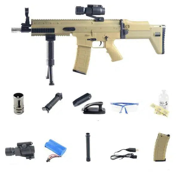 Fully Automatic Scar Assault Rifle Gel Blaster – rnguk