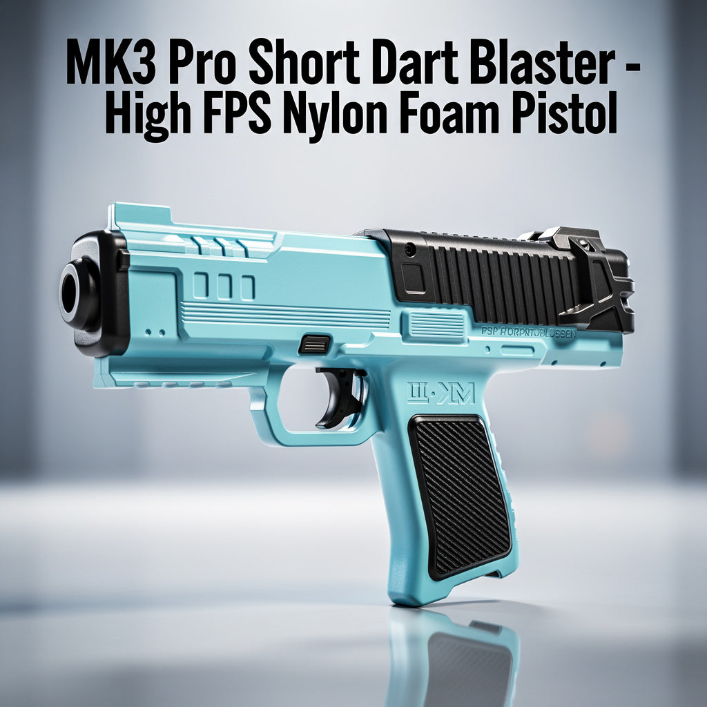 MK3 Pro Short Dart Blaster - High FPS Nylon Foam Pistol – rnguk
